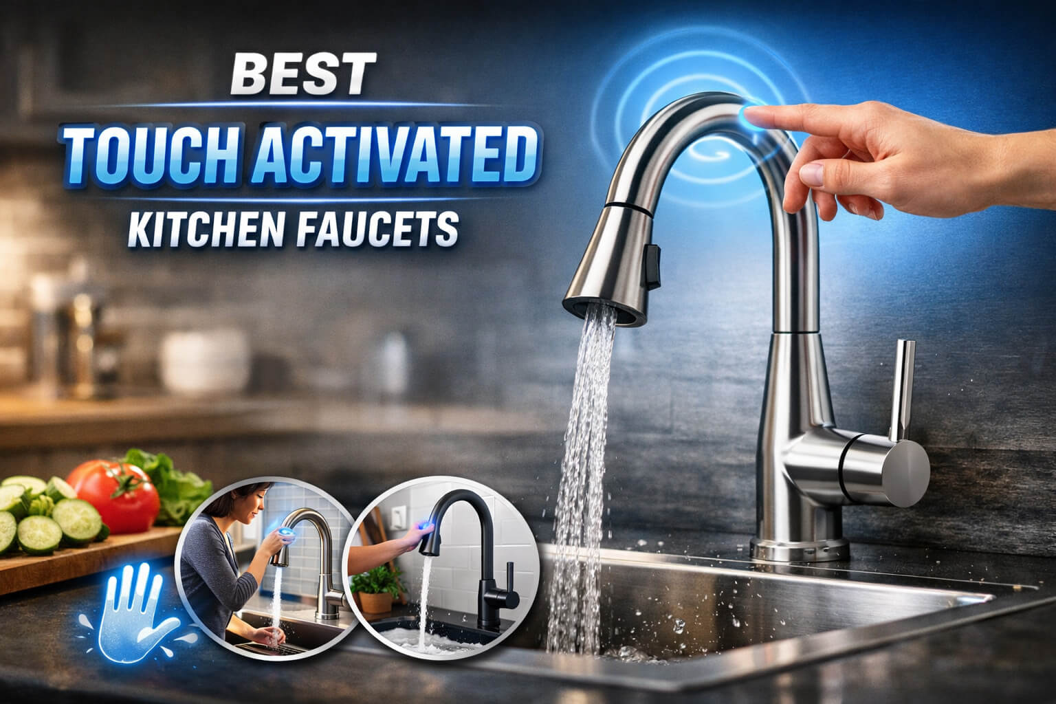 The 8 Best Touch Activated Kitchen Faucets of 2026
